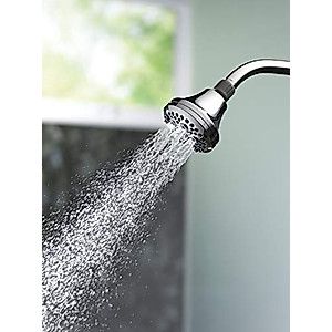 Peerless Delta-Faucet 76551C Water-Saving Five Spray Massage Shower Head, 2.0 gpm, Chrome