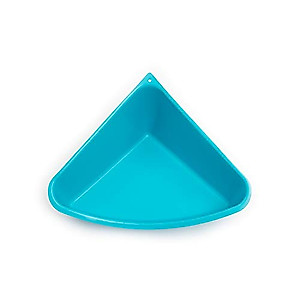 Lixit Corner Litter Pan for Ferrets, Rabbits, Rats, Guinea Pigs and Other Small Animals. (Blue Pack of 1)