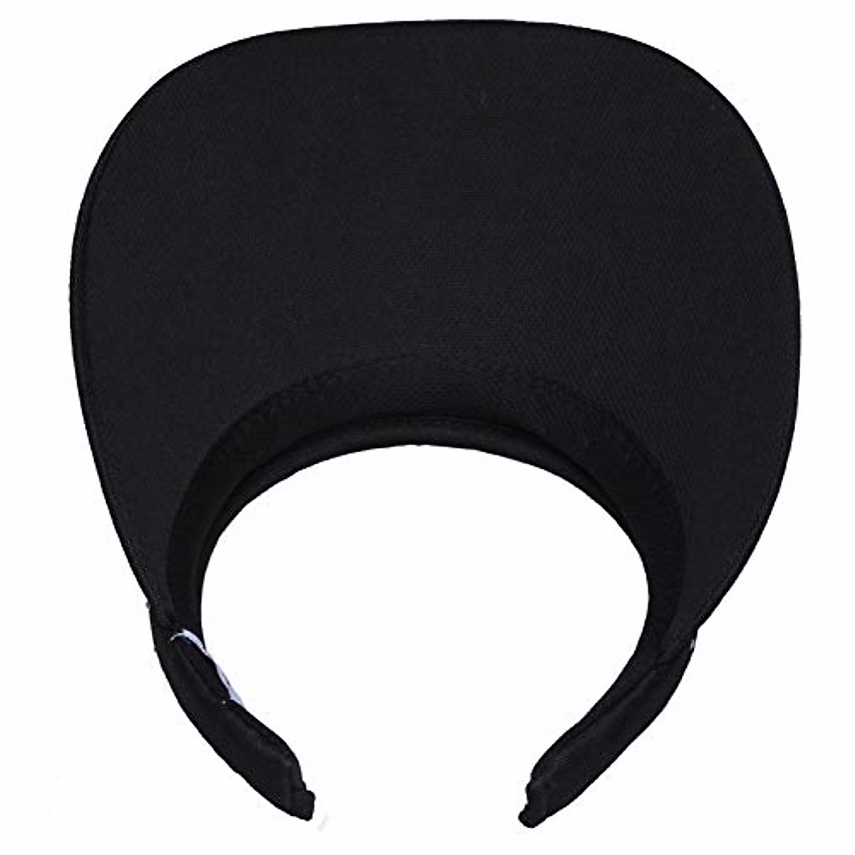 Glove It Womens Black Slide On BLING COIL VISOR, Black Bling Slide On Visor