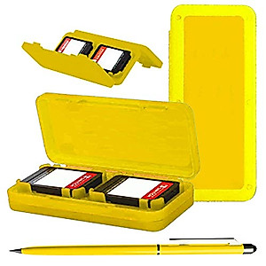 Orzly Switch Lite Accessories Bundle - Case & Screen Protector for Nintendo Switch Lite Console, USB Cable, Games Holder, Comfort Grip Case, Headphones, Thumb-Grip Pack & more (Orzly Gift Pack Yellow)