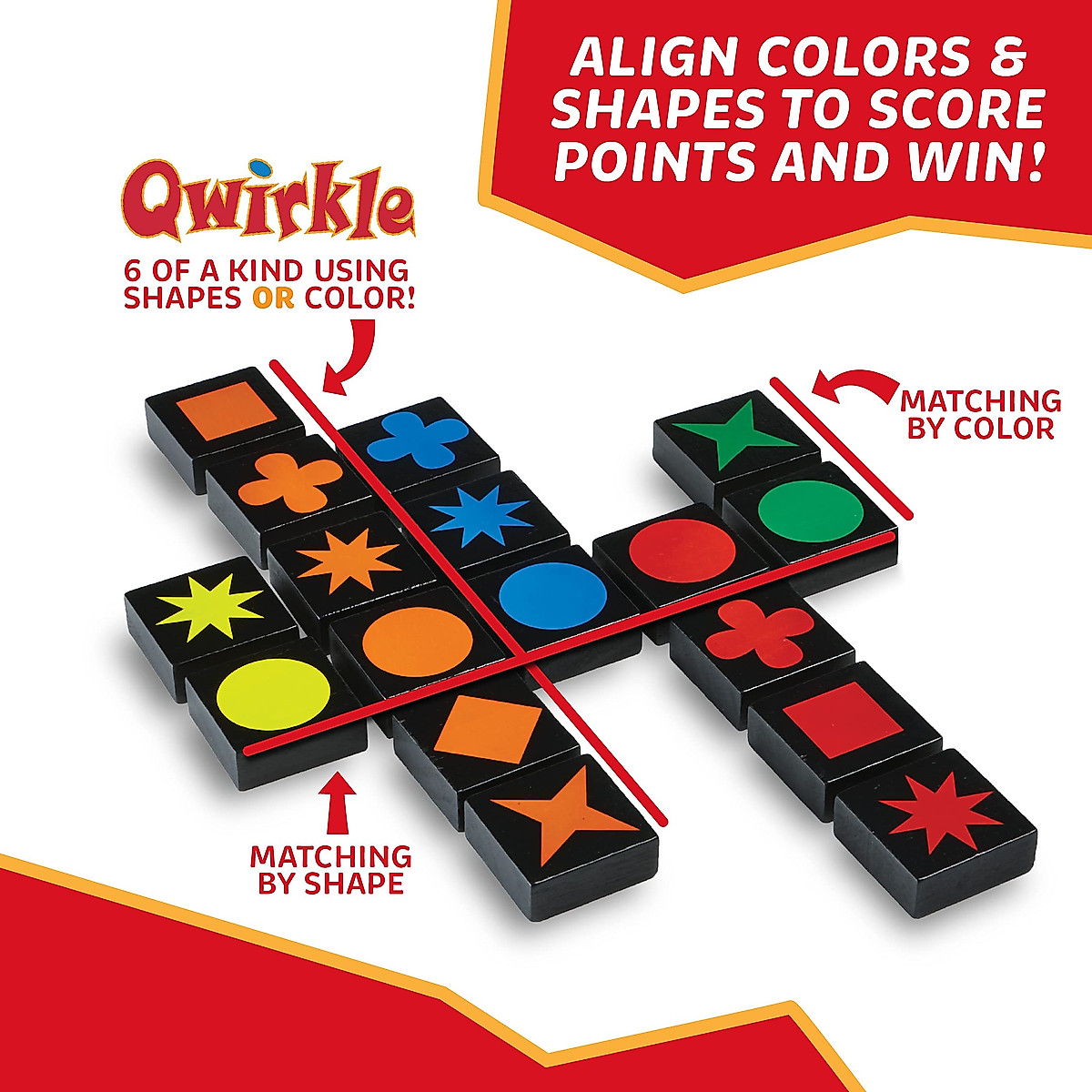 MindWare Qwirkle Board Game