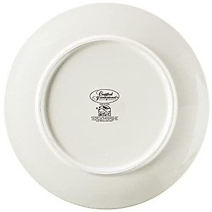 Certified International Gilded Wine Salad/Dessert Plates (Set of 4), 9", Multicolor