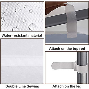 MASTERCANOPY Canopy Sidewall for 10x10 Slant Leg Canopy Tent 1pc White