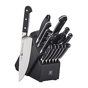 ZWILLING Pro 16-pc Knife Block Set - Black