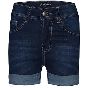 Kids Girls Shorts Bermuda Skinny Jeans Hot Pant Summer Denim Chino Short 5-13 Yr