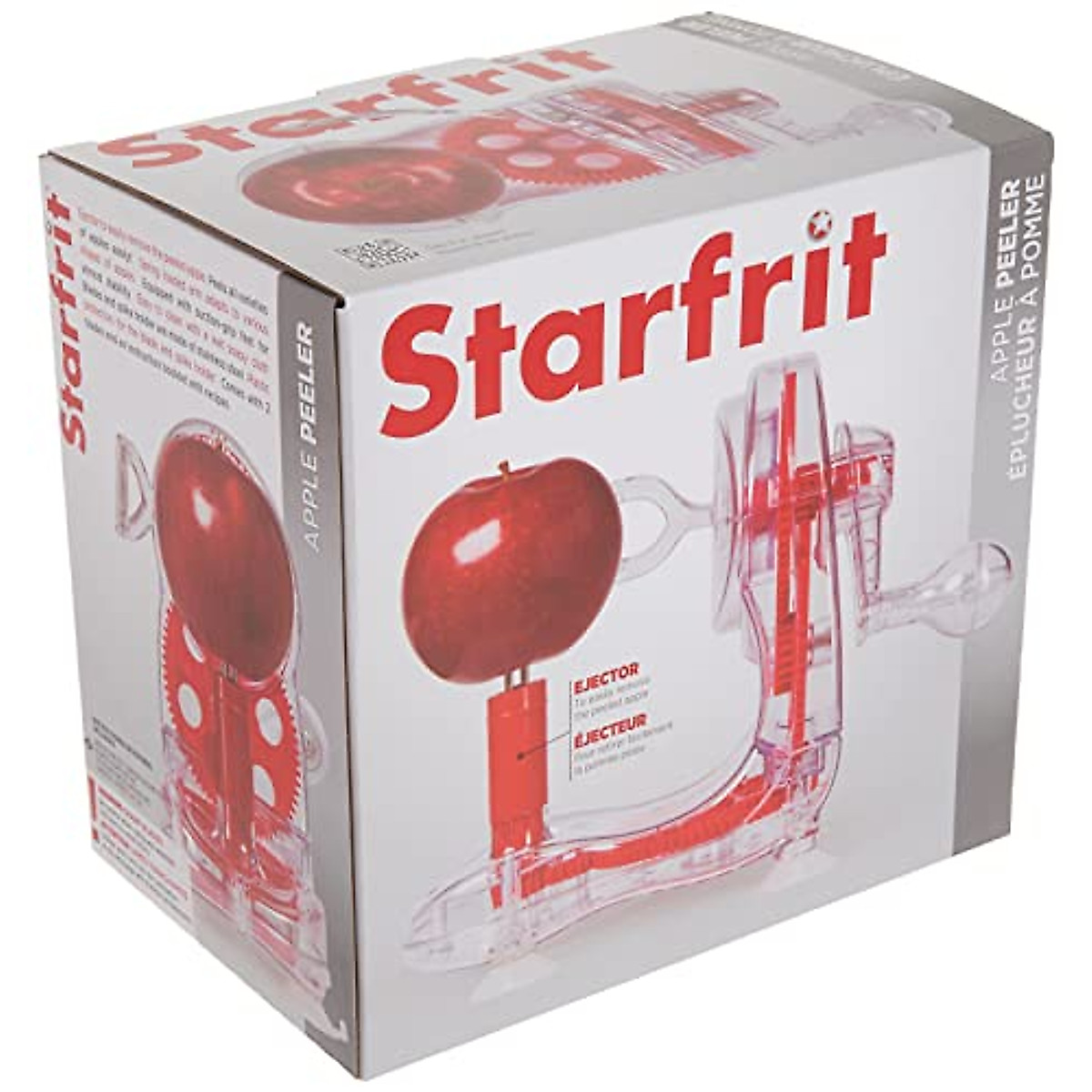 Starfrit Apple Peeler, Red