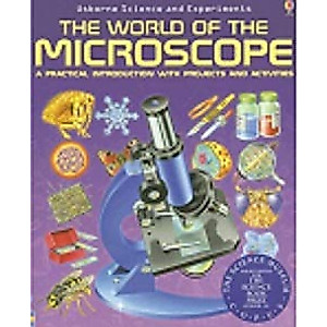 AmScope M162C-2L-PB10-WM"Awarded 2018 Best Students and Kids Microscope Kit" - 40X-1000X Dual Light All Metal Microscope with Slides and Microscope Book, Blue
