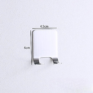 DALUOBO Hair Dryer Stand Holder Wall Mounted Punch Free Blow Dryer Holder Rack Organizer For Hair Dryer