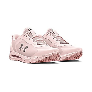 Under Armour Women's HOVR Sonic Special Edition, Pink Note/Jet Gray, 10 Medium US