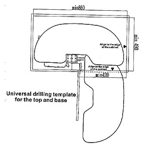 IMEX - Universal Swing Tray for Blind Corner Cabinet | Slide Out Kitchen Storage with Soft Close | 2 Layers of Wooden Trays