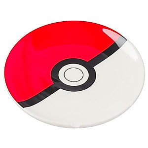 Silver Buffalo Pokemon Pokeball Sculpted Ceramic Spoon Rest