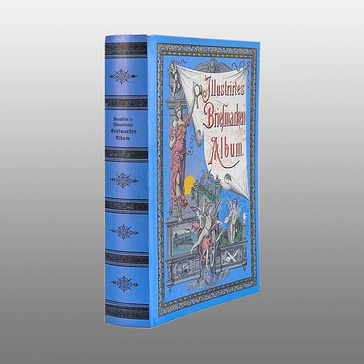 Prophila Collection Stamp Collector's Album with 60 Black Refill Sheets Heritage Design II