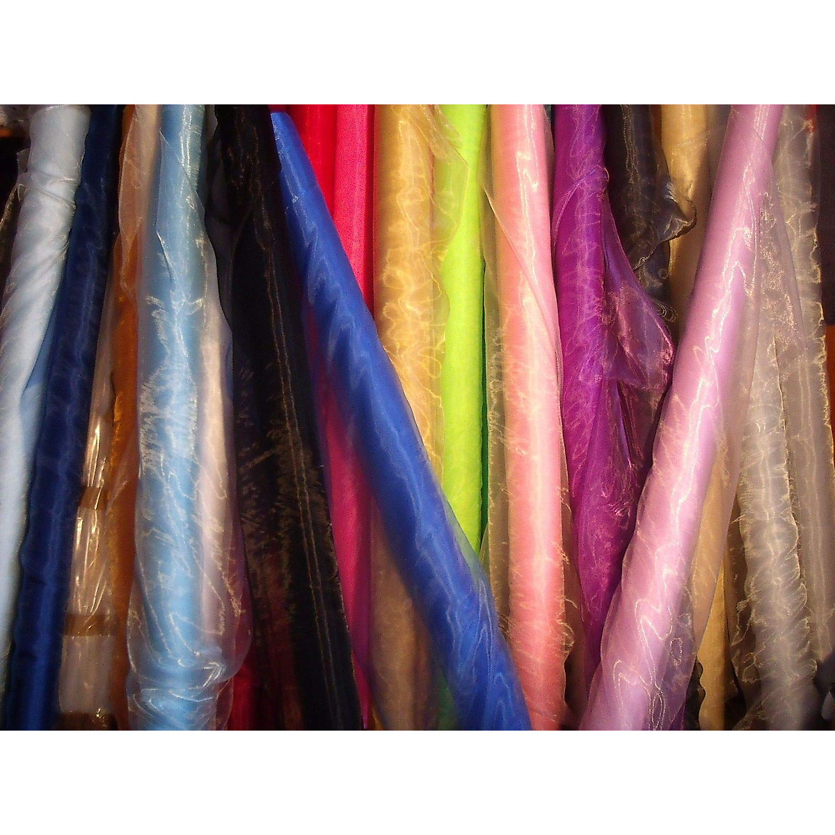 VDS Eggplant Organza Fabric, 5 Yards Continuous, 45” Wide, Wedding Party Decoration Iridescent Crystal Sheer Shiny Organza Tulle Bridal Dress DIY Crafts Costume Sewing Backdrop Arch Cloth