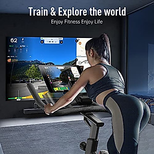 JOROTO Stationary Bikes for Home - X4S Bluetooth Exercise Bike with Readable Magnetic Resistance, 330 Pounds Capacity, 44 Days Kinomap Menmbership