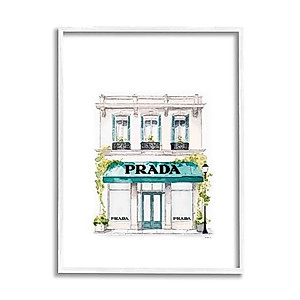 Stupell Industries Urban Fashion Shop Framed Giclee Art by Amanda Greenwood