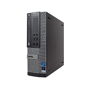 Dell Optiplex 790 SFF Desktop - Intel Core i7 3.4GHz, 16GB DDR3, New 2TB SSD, Windows 10 Pro 64-Bit, WiFi, DVDRW (Renewed)