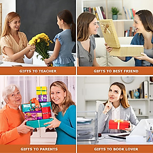 6 Pieces Book Lover Scented Candle 4oz Readers Candle Library Lovers' Day Gifts Soy Wax Jar Candle for Readers Book Lovers Librarian Gifts