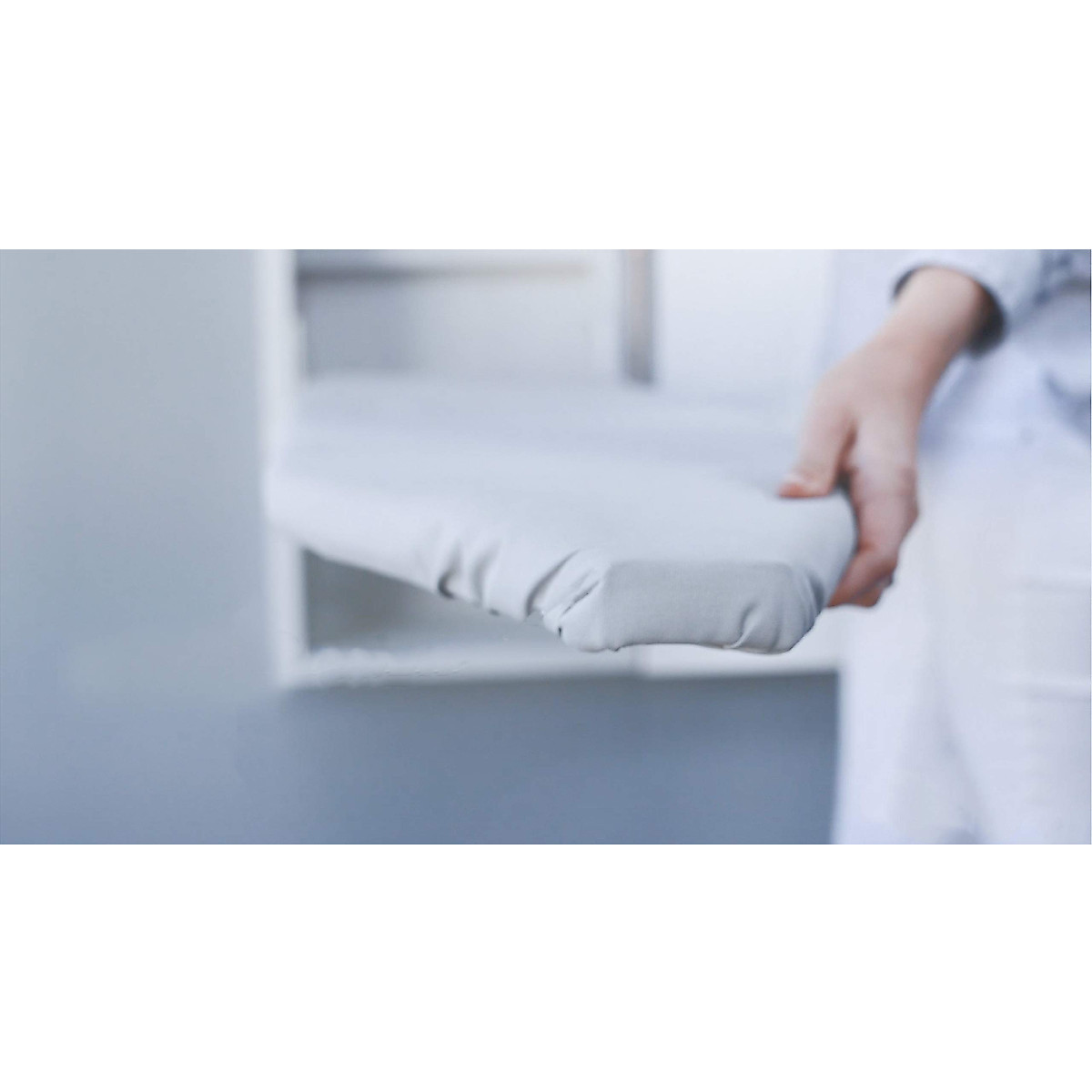 Handi-Press Iron-A-Way Ironing Board Replacement Cover and Pad, Cool Grey