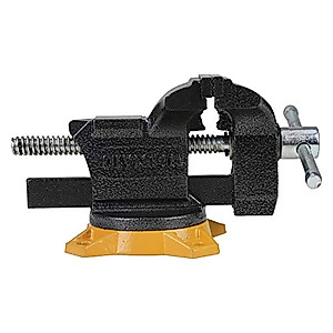 Olympia Tools 38-604 Bench Vise, Workshop Series, 4-Inch, gray