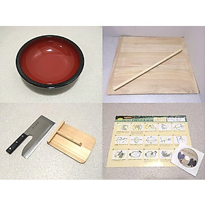 Soba Making goods Contain　five pieces Set w/DVD 22432