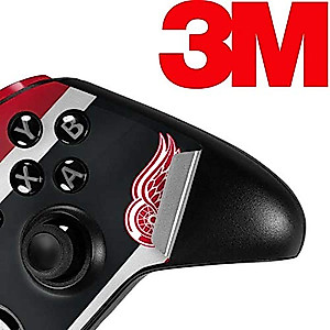 Skinit Decal Gaming Skin compatible with Xbox One Elite Controller - Officially Licensed NHL Detroit Red Wings Jersey Design