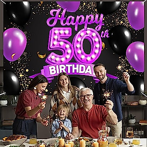 PLight-Bn-50 Happy Birthday Banner