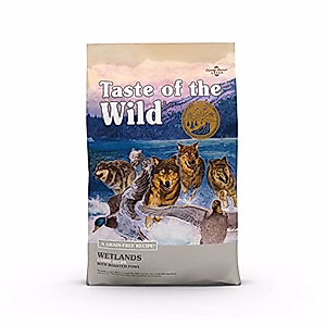 Taste of the Wild Grain Free High Protein Real Meat Recipe Wetlands Premium Dry Dog Food