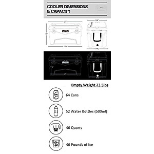 COLD BASTARD COOLERS 45QT Cold Bastard Rugged+ CAMO Red Best Premium Ice Chest Cooler Accessories Free S&H, CB45-CR
