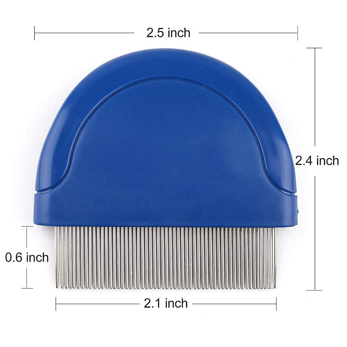 PrimePets Flea Comb for Cat Dog, Pet Hair Removal Comb