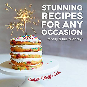 DASH Wonderful Mini Waffles Recipe Book with Gluten, Vegan, Paleo, Dairy + Nut Free Options, Over 80+ Easy to Follow Guides, Cookbook