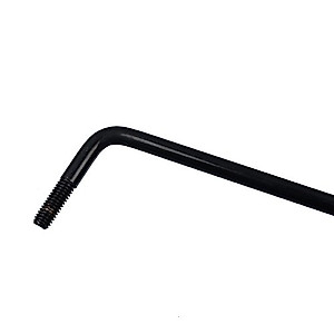 SHPHUE 6MM Screw-in Electric Guitar Tremolo Arm Whammy Bar (Black)