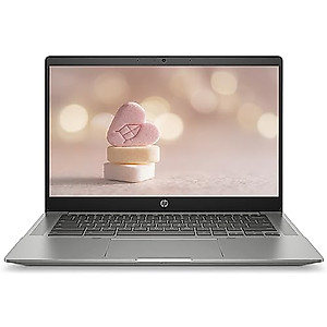 HP 2023 14" FHD IPS Touchscreen Chromebook, Intel 4-Core 11th Gen i5 Up to 4.20 GHz, 8GB SDRAM, 256GB SSD, Fingerprint, Backlit Keyboard, HDMI, MSD Slot, 6th Gen WiFi, Chrome OS(Renewed) (Dove Grey)