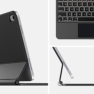 typecase Edge Slim Magnetic Backlit Keyboard Case for iPad 10th Generation (10.9-inch, 2022) - Wireless Cover with Keypad & Multi-Touch Trackpad Compatible with Apple iPad 10 Gen 10.9