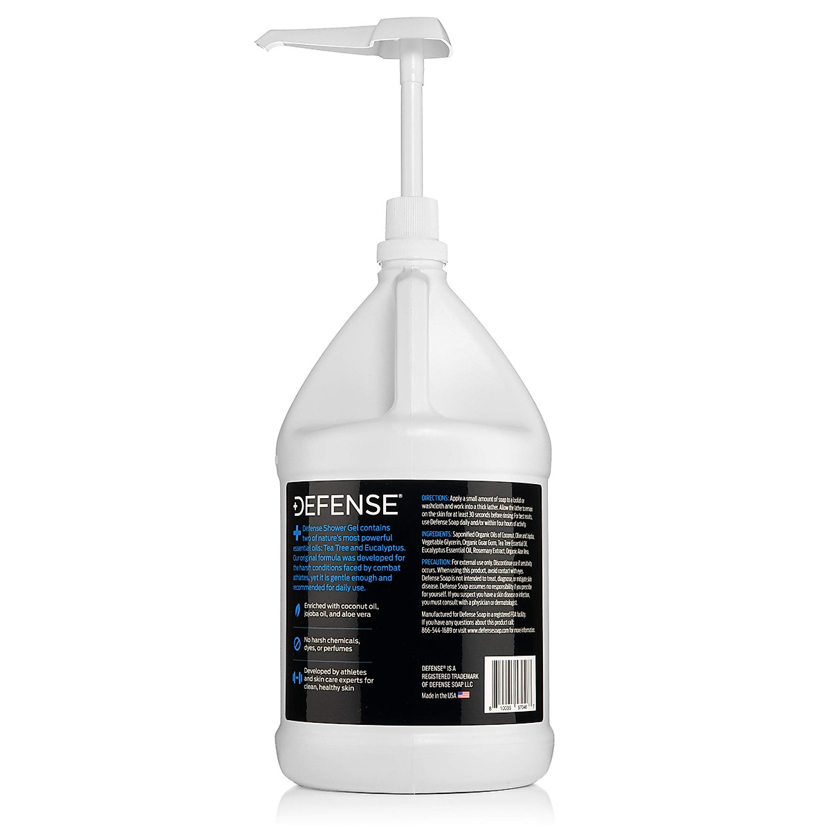 Defense Soap Body Wash Shower Gel 1 Gallon (128 Fl Oz)
