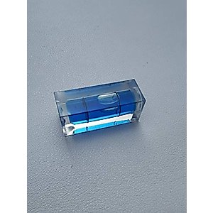 UMEI High precision rectangular horizontal bubble Spirit Bubble Level, Photo Frame Wall Square Level Bubble Level Inclinometer Frame Picture Hanging Measuring Tools(40x15x15mm)