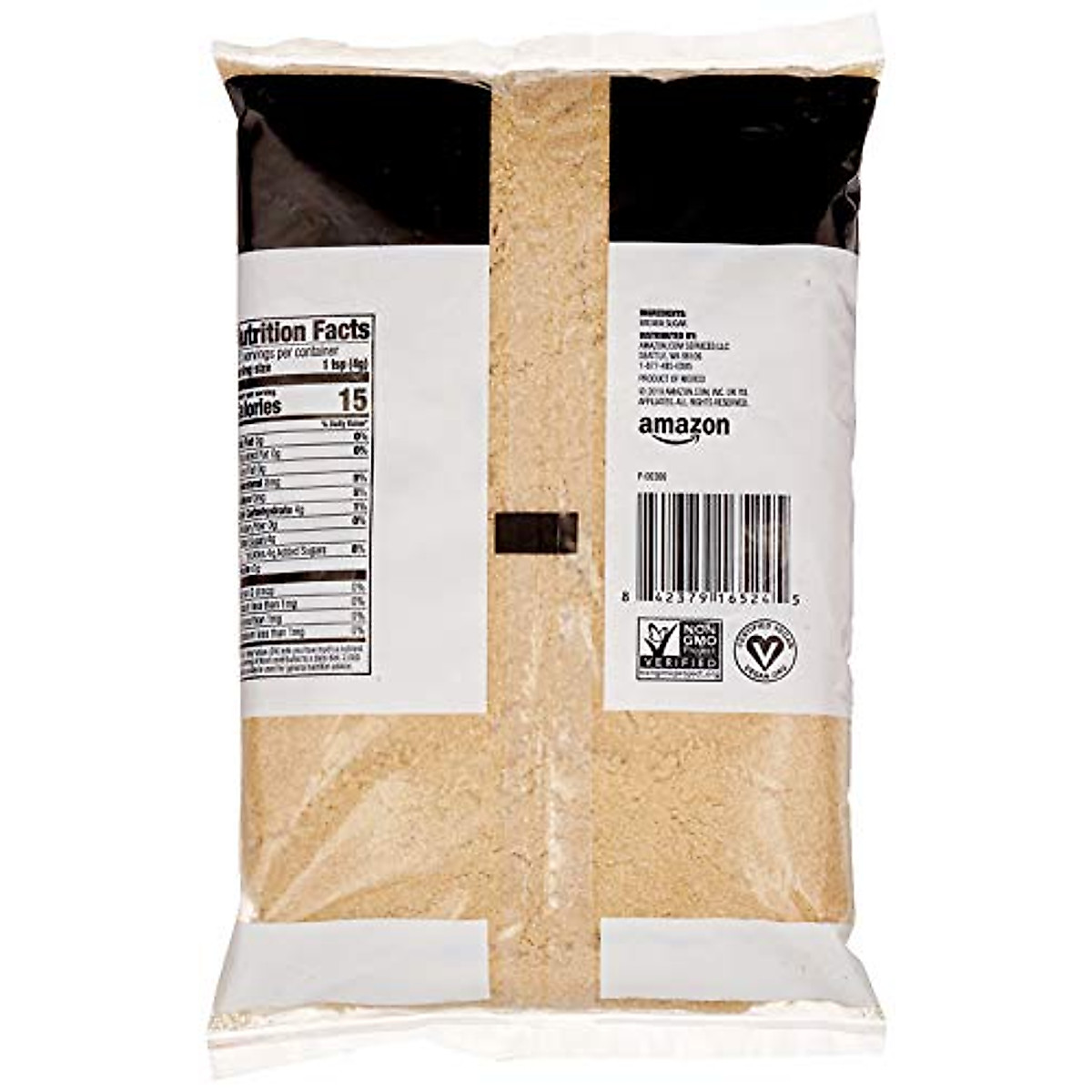 Amazon Brand - Happy Belly Light Brown Sugar, 2 lb