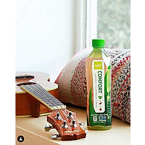 ALO Aloe Vera Juice Drink | COMFORT - Watermelon + Peach | 16.9 fl oz, Pack of 12 |Plant-Based Drink with Real Aloe Pulp
