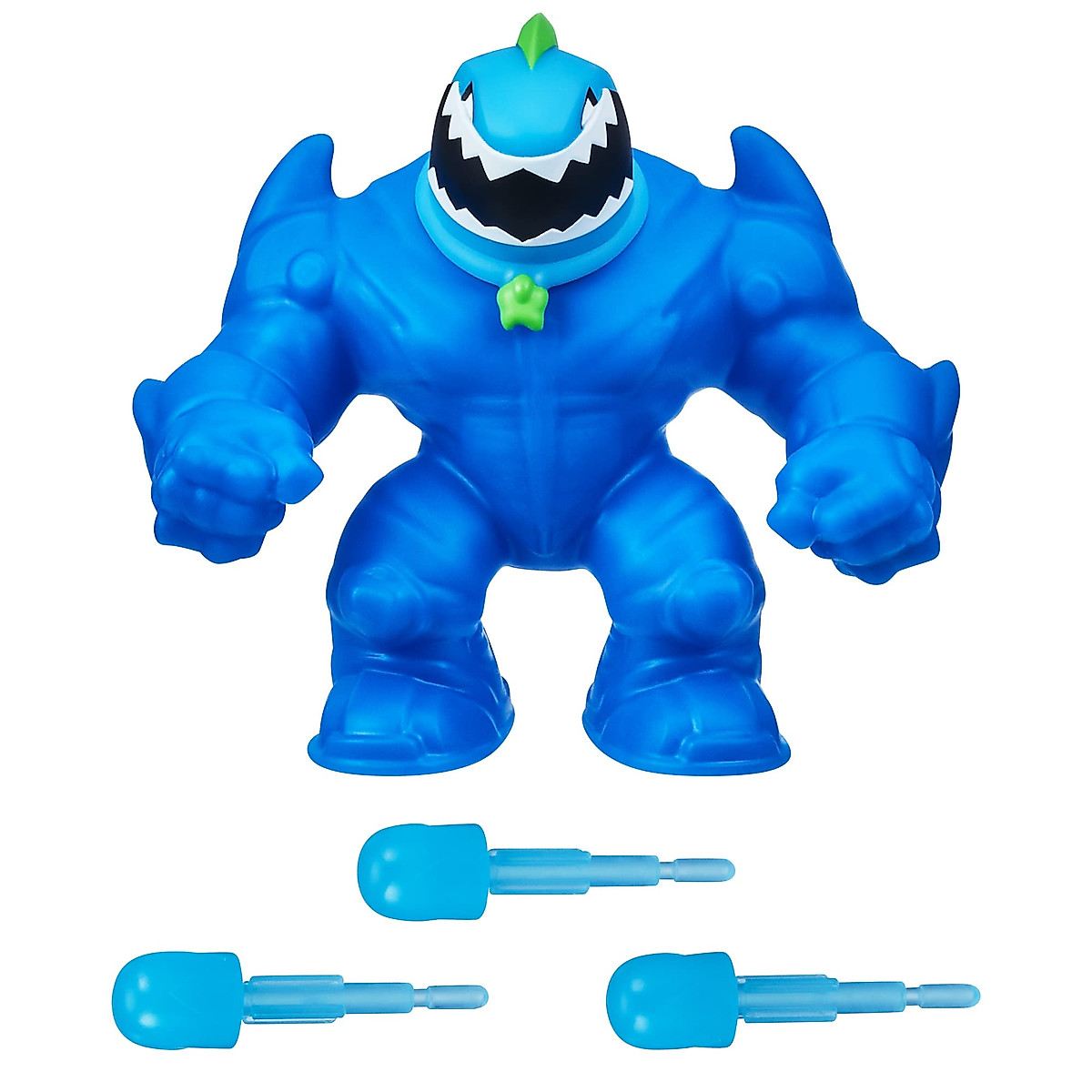 Heroes of Goo Jit Zu "Stretch and Strike Thrash Mobile! Vehicle with Missile Launcher and Stretchy, Goo Filled Exclusive Race Suit Thrash.