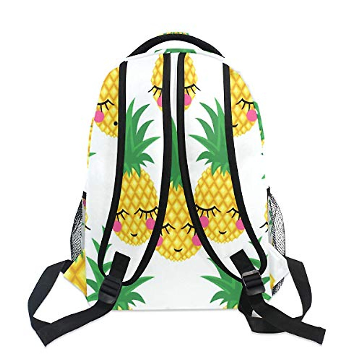 Qilmy Pineapple Backpack for Girls for School Backpacks