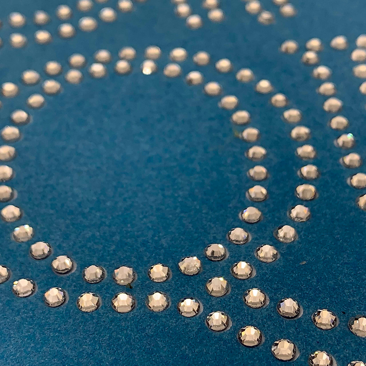 Rhinestone Flock Rhinestone Template Stencil for Hotfix Rhinestones Magic Flock Plus Rhinestone Flock 12"x8" 3 Sheets with 3 Sheets Hotfix Rhinestone Tape