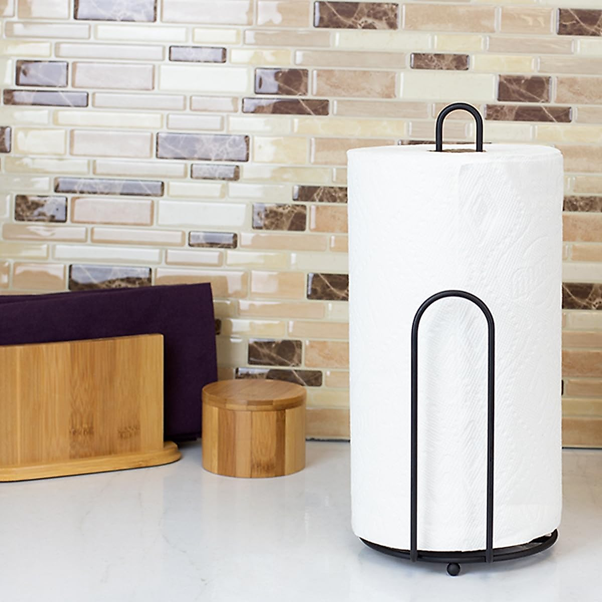 Home Basics Bronze Paper Towel Holder