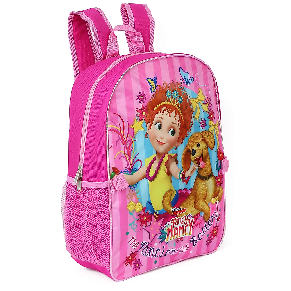 Disney Fancy Nancy 16' Backpack With Detachable Matching Lunch Box