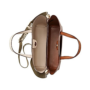 DKNY INES Tote Bag, Eggshell/CRML