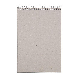 Mintra Office Steno Book - (Primary Colors, 8 Pads/Pack, Narrow Ruled) - 6inx9in, 100 Sheets per pad, POLY Cover, notebook for writing notes in school, university, college, work, office