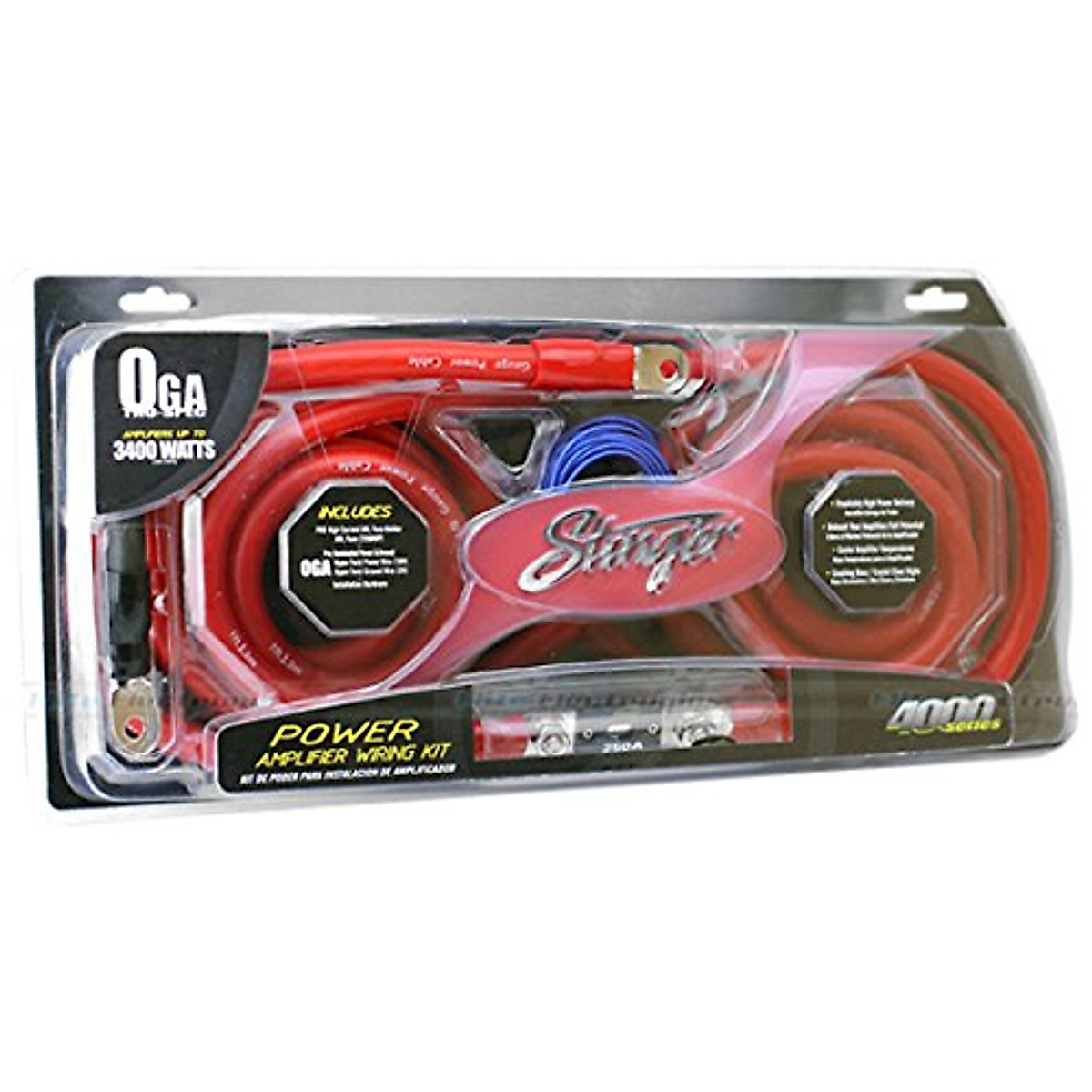 Stinger SK4201 1/0 Gauge 4000 Series Power Amplifier Installation Kit