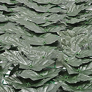 GUANGLU Artificial Leaf Screening, Ivy Leaf Screening, Artificial Hedge Fence and Faux Ivy Vine Leaf Decoration for Outdoor Decor, Garden