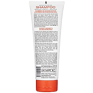 POWERTOOLS 4BOND Bond Building Shampoo | Restore Damaged Hair | Contains Advanced Polymers, Keratin, Baobab & Quinoa Proteins (8 Fl Oz)