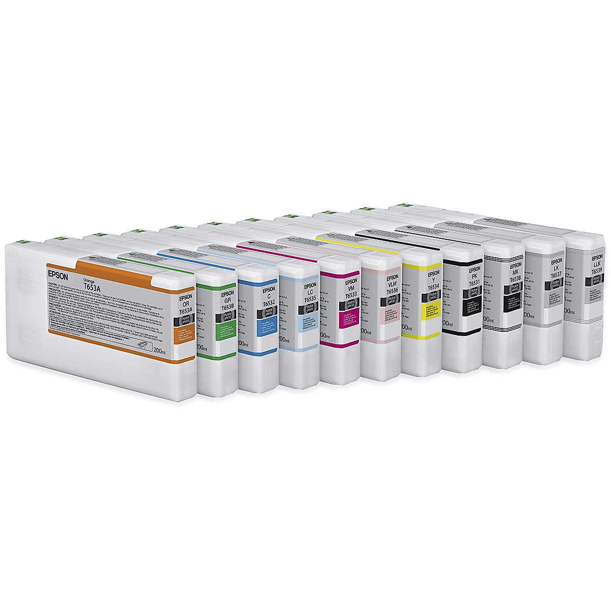 Epson UltraChrome HDR Ink Cartridge - 200ml Light Cyan (T653500)
