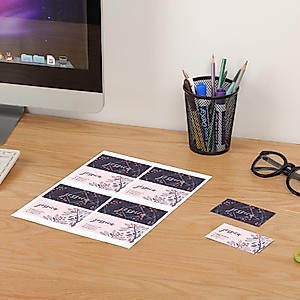 CREGEAR 100 Sheets White Cardstock 8.5 x 11 Thick Paper Cardstock Paper, 92lb/250gsm Card Stock Printer Paper, Thick Cardstock Cover Stock for Invitations, Printing, Invitations, Cards