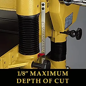 Powermatic 209HH, 20-Inch Planer, Helical Cutterhead, 5HP, 1Ph 230V (1791315)